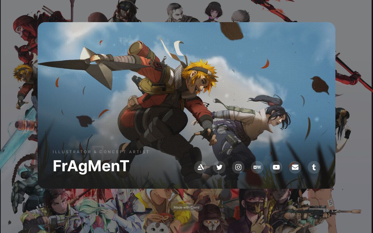 FrAgMenT - Artist Card